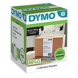 Dymo LW S0904980 Authentic XL Versandetiketten Selbstklebend Weiß 104 x 159 mm
