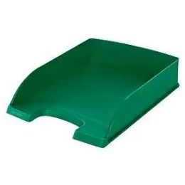 Leitz Plus Briefablage 5227 DIN A4 Grün 25,5 x 35,7 x 7 cm