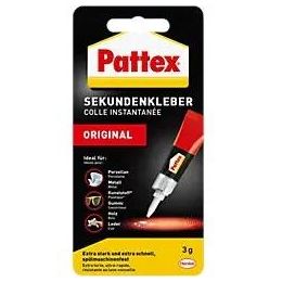 Pattex Superkleber Permanent Flüssig Transparent Flüssig 3 g