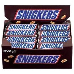 Snickers Schokoladenriegel 32 Stück à 50 g