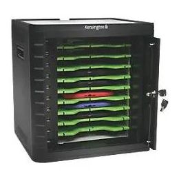 Kensington Universelles Lade- und Synchronisierungskabinett K67862EU Bis zu 10 Tablets 430 x 400 x 350 mm Schwarz