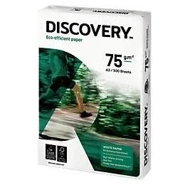 Discovery Eco-efficient DIN A3 Druckerpapier Weiß 75 g/m2 Glatt 500 Blatt