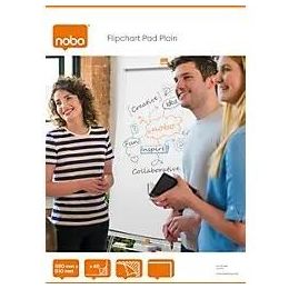 NOBO Flipchart-Papier Blanko A1 60 g/m2 40 Blatt