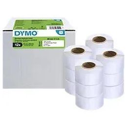 Dymo LW S0722370 / 99010 Authentic Adressetiketten Selbstklebend Weiß 28 x 89 mm 12 Rollen à 130 Etiketten