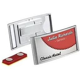 Durable Classic Namensschilder Magnet 7,2 x 5 x 3,5 cm ABS (Acrylnitril-Butadien-Styrol) 10 St&uuml;ck