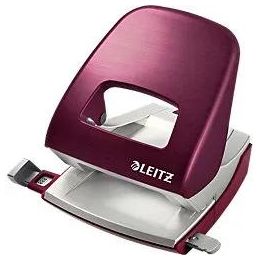 Leitz NeXXt Style 2 L&ouml;cher Locher Metall 30 Blatt 5006 Rot
