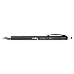 Viking Soft Grip RT-M Einziehbar Kugelschreiber Schwarz 0.5 mm Mittel Rundspitze Nicht nachfüllbar