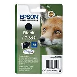 Epson T1281 Original Tintenpatrone C13T12814012 Schwarz