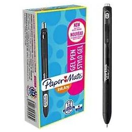 Papermate InkJoy Gelschreiber 0.7 mm Schwarz 12 Stück