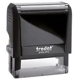 trodat Adressstempel Printy 4913 Schwarz 7,4 x 3,5 x 8,5 cm
