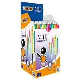 BIC Kugelschreiber Clic M10 0.4 mm Blau 50 Stück