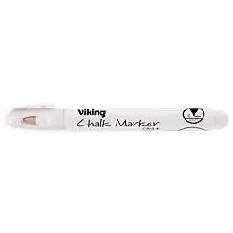 Viking CM2.4 Non-permanent Kreidemarker Weiß Mittel Rundspitze 2.4 mm