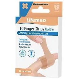 Papstar LifeMed Pflaster 120 mm x 20 mm Hautfarben