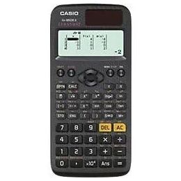 Casio Wissenschaftlicher Taschenrechner Schwarz Batterie, Solar FX-85DEX