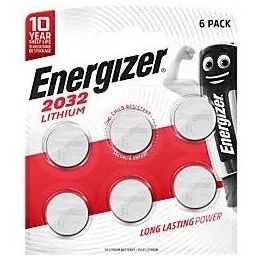 Energizer CR2032 Lithium Knopfzelle 6 Stück