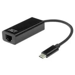 ACT Netzwerkadapter USB-C Gigabit AC7335 Schwarz