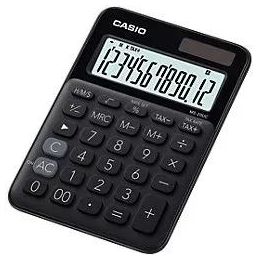 Casio Tischrechner MS-20UC-BK 12-stelliges Display Schwarz