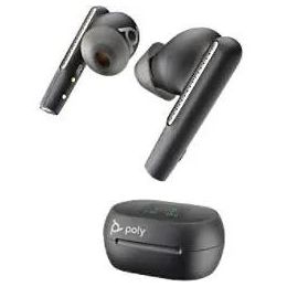 Poly Voyager Free Kabellos Kopfhörer In-Ear Active Noise Cancelling 60+ Schwarz