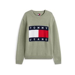 Tommy Jeans Sweater male Green size XS