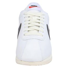 Nike Sportswear Leder-Sneakers "Cortez" in Weiß/ Schwarz/ Blau - 10% | Größe 41 | Damen-sneakers