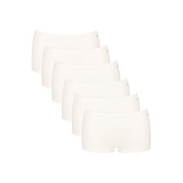 Sloggi Retro Pants 'GO Daily Cotton Short' Damen Gr&ouml;&szlig;e S offwhite