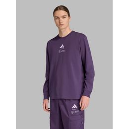 adidas Performance Sportshirt 'Mercedes-AMG Petronas Formula One Team' Herren Gr&ouml;&szlig;e S flieder / brombeer