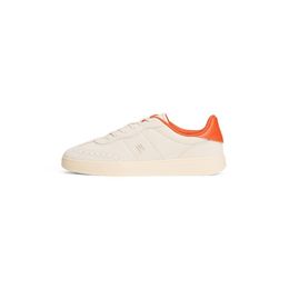 Tommy Hilfiger Sneaker 'Heritage' Damen Gr&ouml;&szlig;e 42 orange / wei&szlig;
