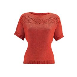 Madeleine Mode Madeleine Sweater female Red size 40/42