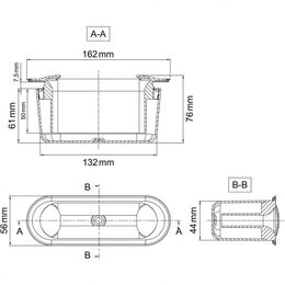 ACO HAUSTECHNIK ACO ShowerDrain C Ersatzgeruchverschluss Duschrinne, 50 mm Sperrwasserh&ouml;he