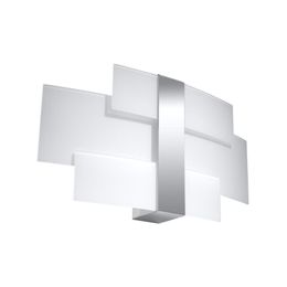 Nice Lamps Wandleuchte MARETT in Chrom (L)42cm (B)7cm (H)23cm | Gr.: onesize