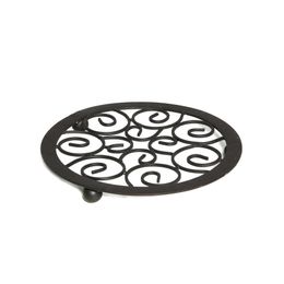 AMBIENTE HAUS Untersetzer in Schwarz - 20 cm | Gr.: onesize
