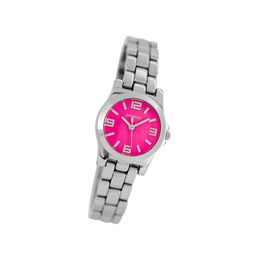 Analog-Armbanduhr Oozoo Timepieces silber klein (ca. 25mm) | Gr.: onesize