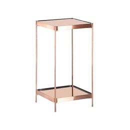 Beliani Beistelltisch ALSEA in Kupfer - (W) 29 x (H) 60 x (L) 29 cm | Gr.: onesize