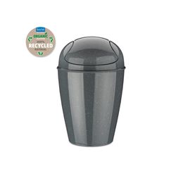 Koziol DEL S - Schwingdeckeleimer 5l in recycled ash grey | Gr.: onesize
