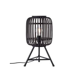 Brilliant Tischleuchte Woodrow 30 cm in holz dunkel/schwarz | Gr.: onesize