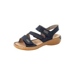 Rieker Komfort Sandalen in Blau | Gr.: 38