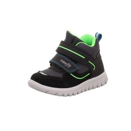 Superfit Lauflernschuh SPORT7 MINI in Schwarz/Hellgr&uuml;n | Gr.: 28