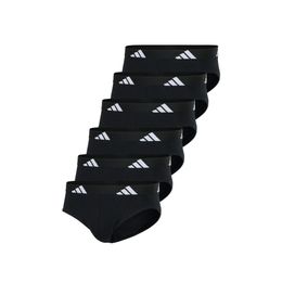 Adidas Slip 6er Pack in Schwarz | Gr.: S
