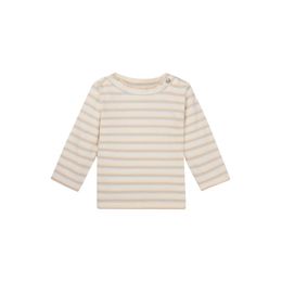 Noppies Langarmshirt Owings in Stripe pattern Off white | Gr.: 68
