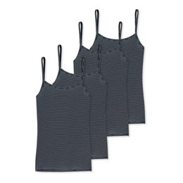 Schiesser Spaghettitop Modal Essentials in Blau | Gr.: 48