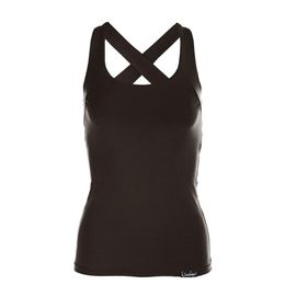 WINSHAPE Cross Back Top WVR25 in schwarz | Gr.: M