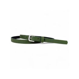 Fronhofer schmaler Dameng&uuml;rtel in Khaki | Gr.: 110 cm