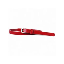 Fronhofer schmaler Dameng&uuml;rtel in Rot | Gr.: 85 cm