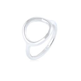 Elli Ring 925 Sterling Silber Geo, Kreis in Silber | Gr.: 52