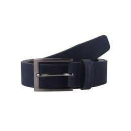 Strellson G&uuml;rtel Leder in navy | Gr.: 100 cm
