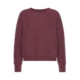 Vivance Rundhalspullover in aubergine | Gr.: 36-38