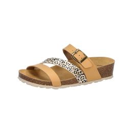 Lico Hausschuh "Natural Glitter" in Braun | Gr.: 42