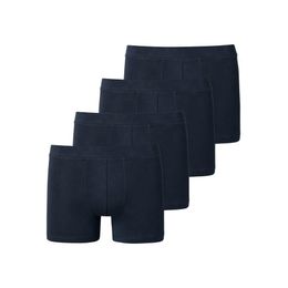Schiesser Boxershort 4er Pack in Dunkelblau | Gr.: 164