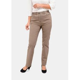 GOLDNER Jeansschlupfhose MARTHA Klassische Jeansschlupfhose MARTHA in beige | Gr.: 42