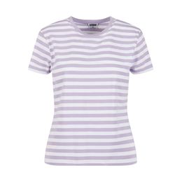 Urban Classics T-Shirts in white/dustylilac | Gr.: XL
